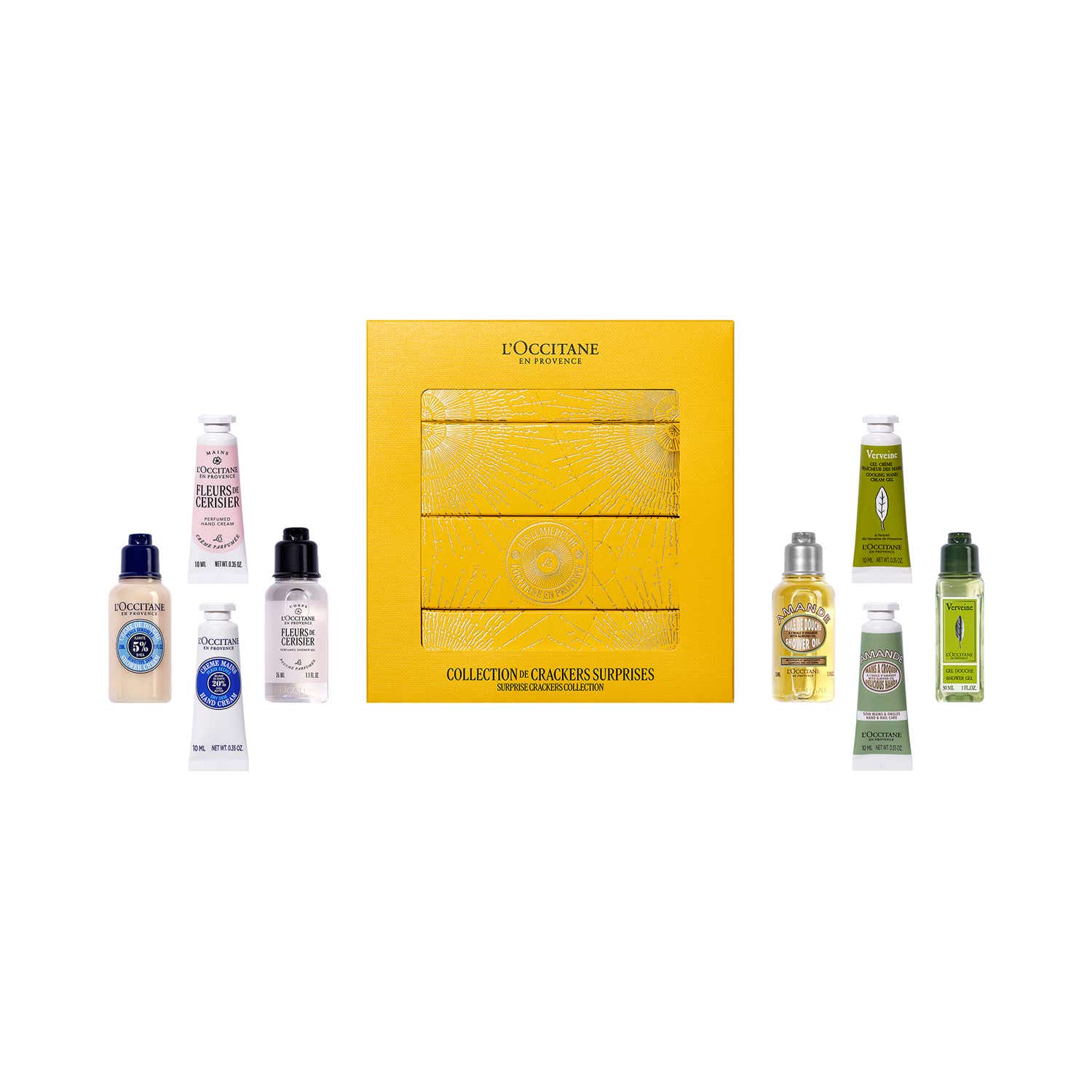 L'occitane Travel-Ready Crackers Set (8 pcs)