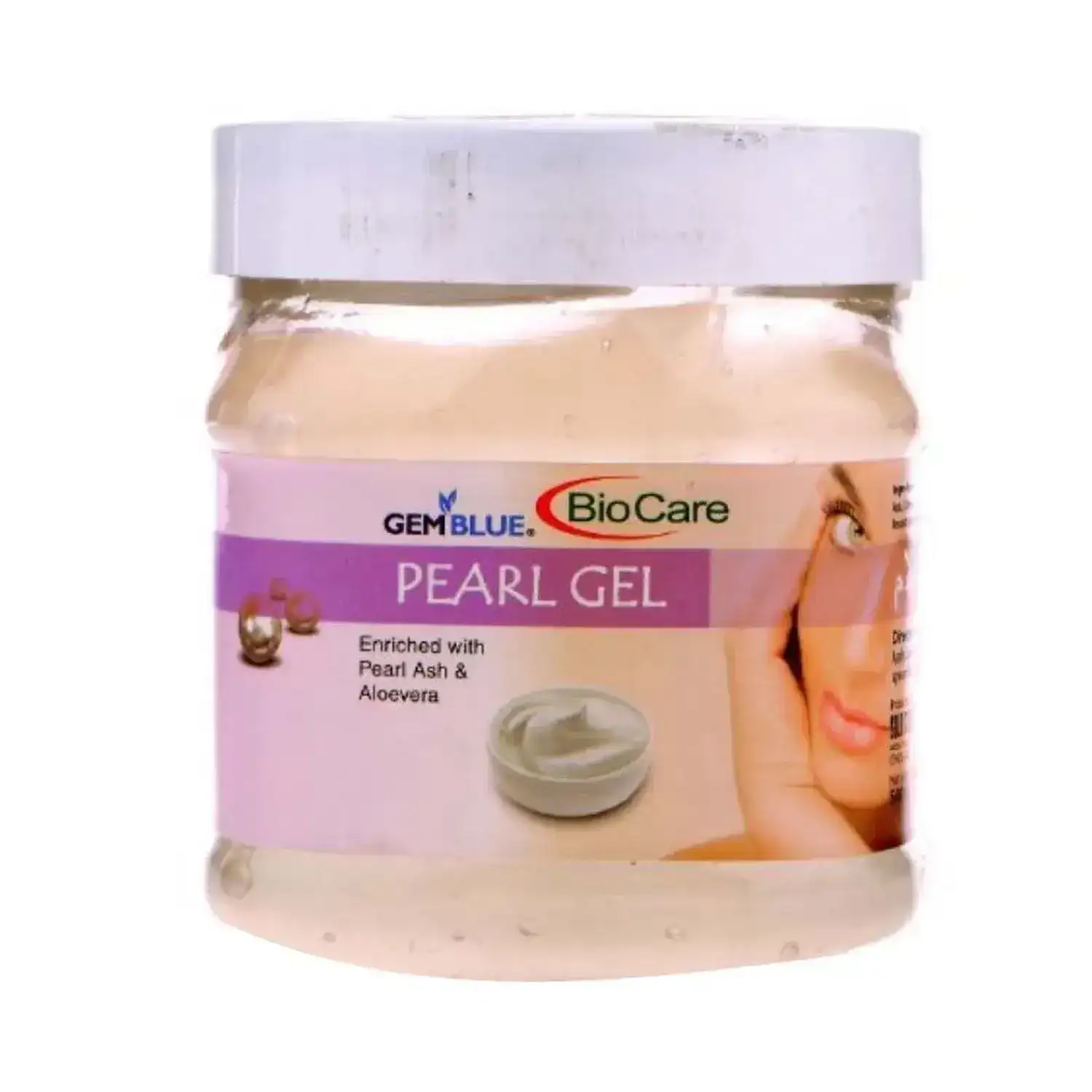 Buy Gemblue Biocare Pearl Face And Body Gel - (500ml) Online at Best ...