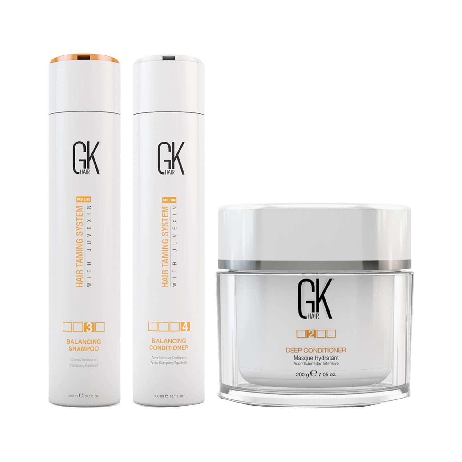 Buy GK Hair Balancing Shampoo and Conditioner(300 ml) with Deep ...