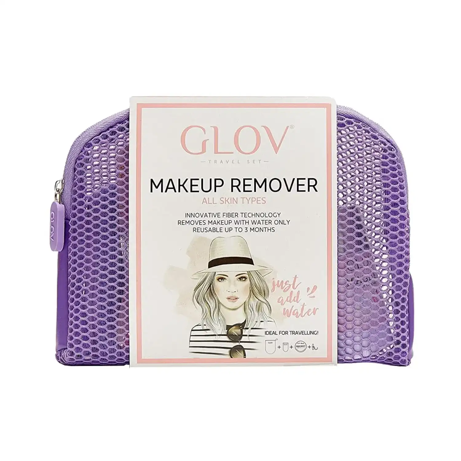 Buy Glov Makeup Remover Travel Set For Oily Skin (4Pcs) Online at Best ...