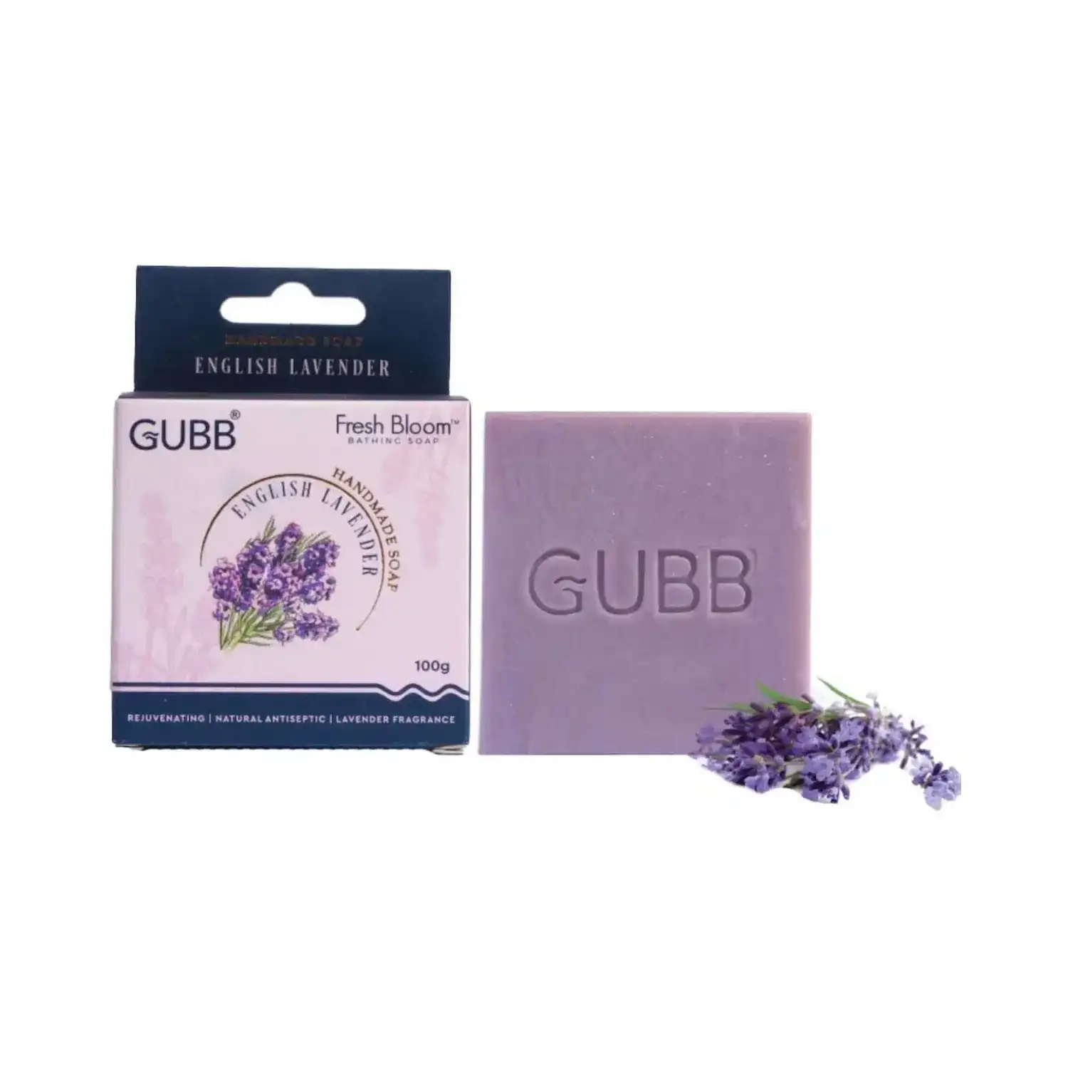 Buy GUBB Fresh Bloom Handmade Bathing Soap with Lavender (100g) Online ...