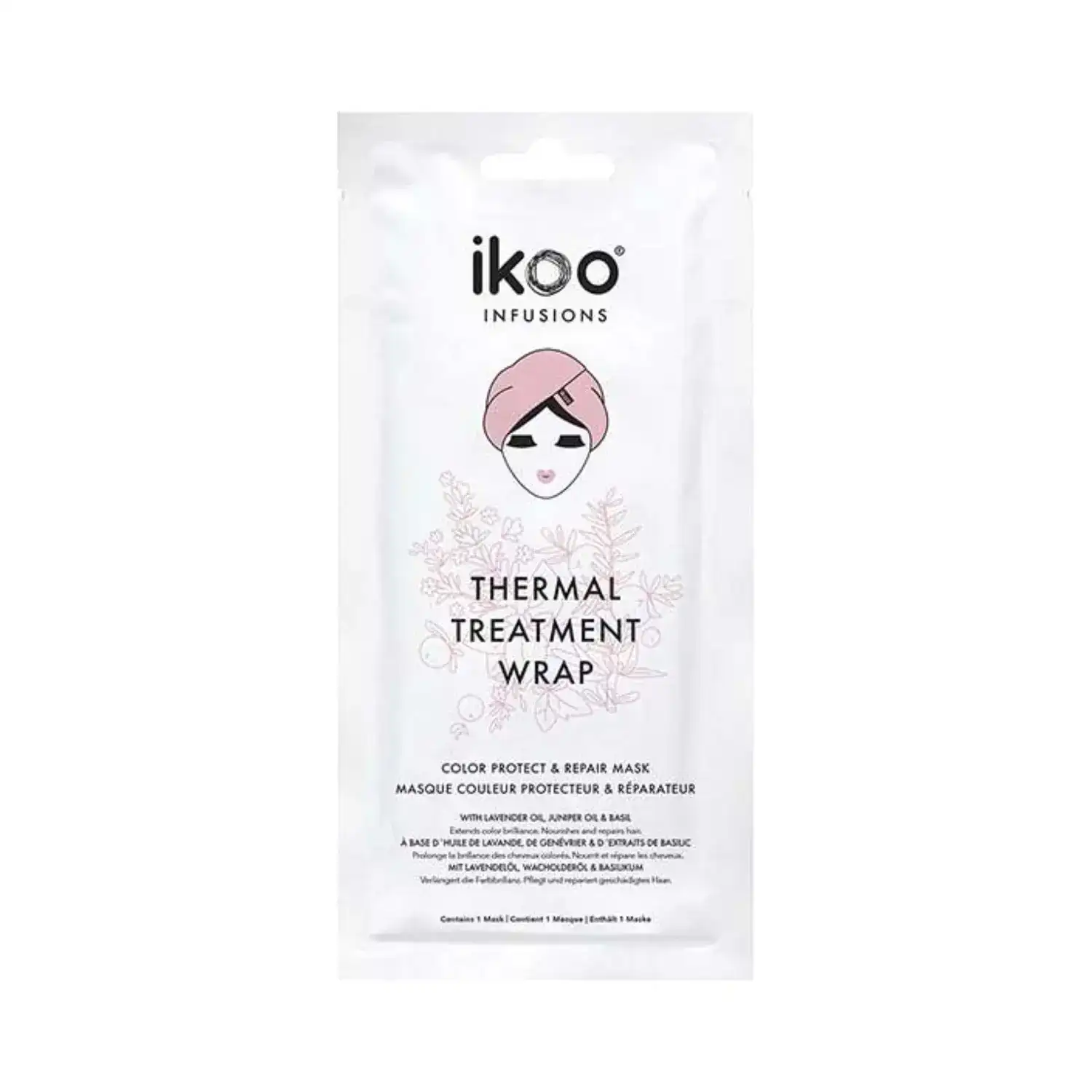 Buy Ikoo Infusions Thermal Treatment Wrap Color Protect & Repair Hair ...