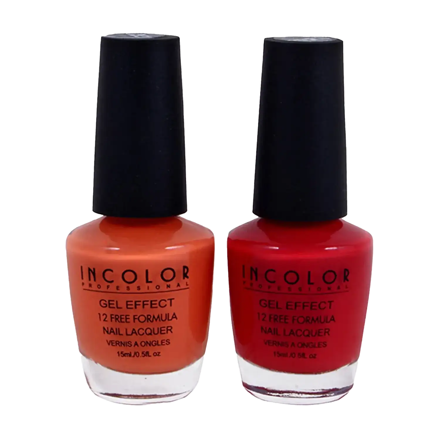 Buy Incolor Gel Effect Matte Nail Polish Combo (34+8) (2Pcs) Online at ...