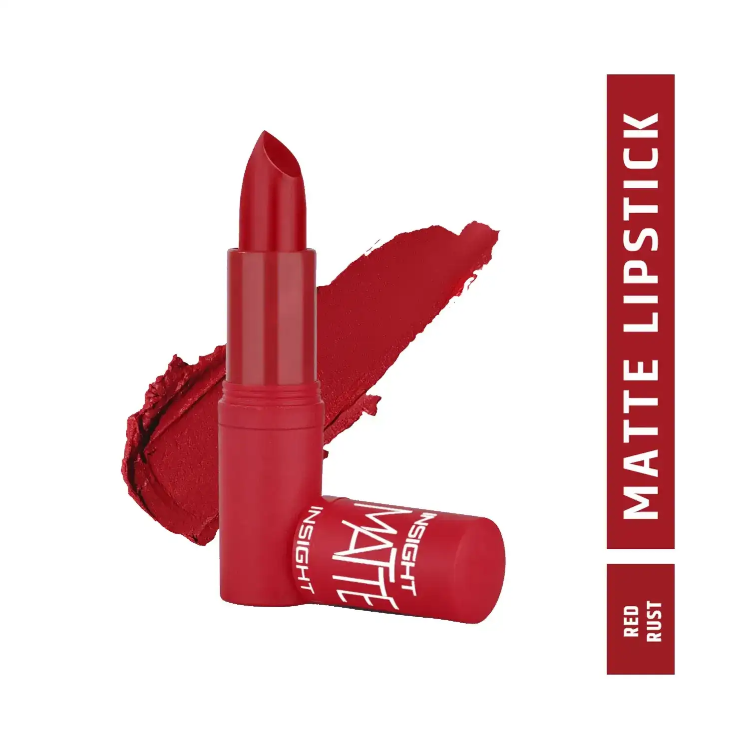 Insight Cosmetics Matte Lipstick - Red Rust (4.2g)