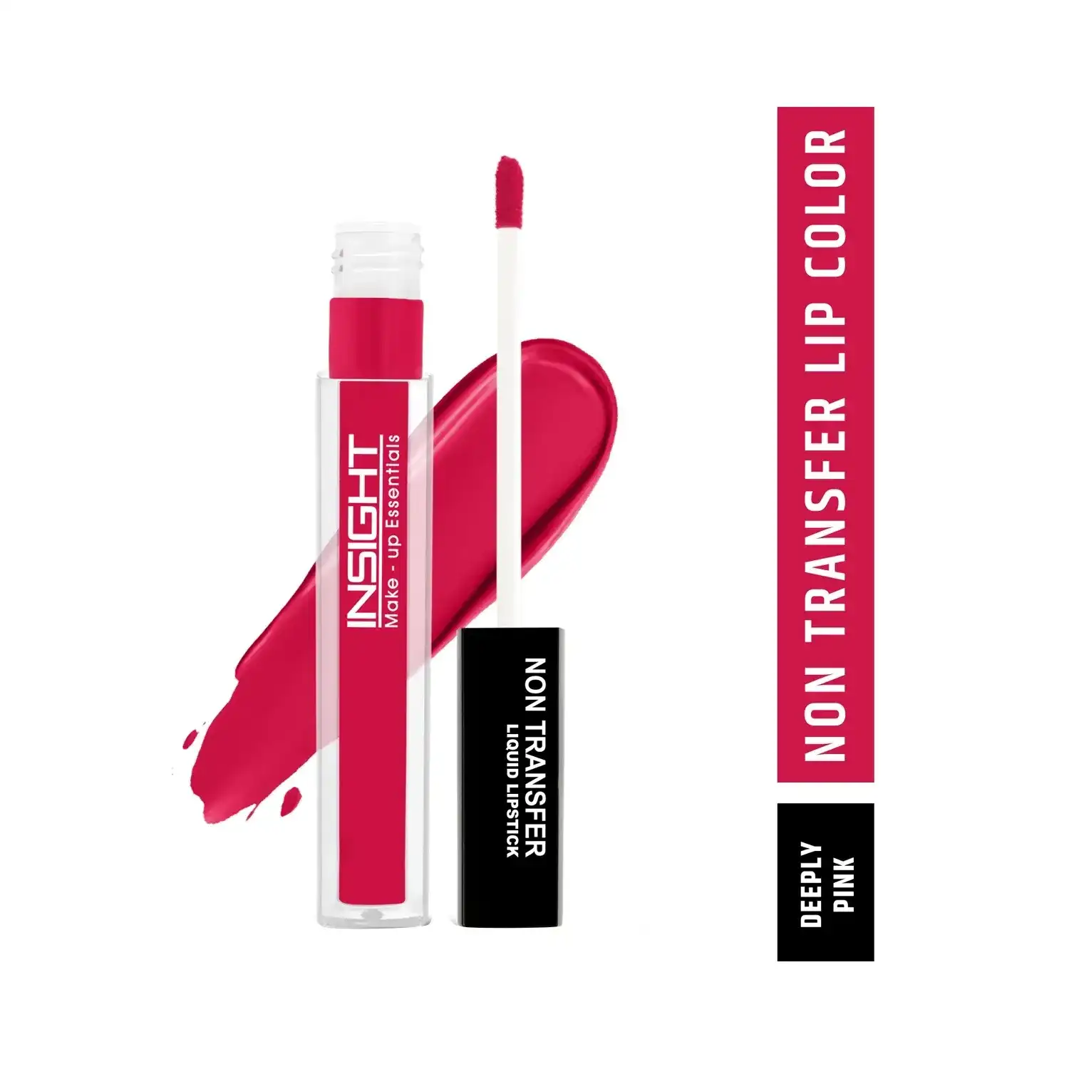 Buy Insight Cosmetics Non Transfer Liquid Lipstick - V15 Deeply Pink ...