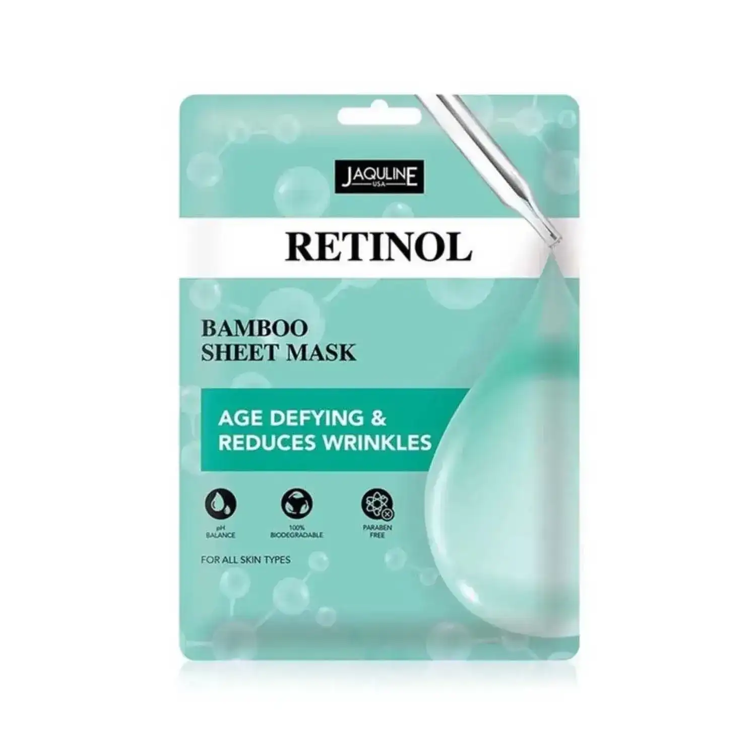 Buy Jaquline USA Retinol Sheet Mask - (25ml) Online at Best Price in ...