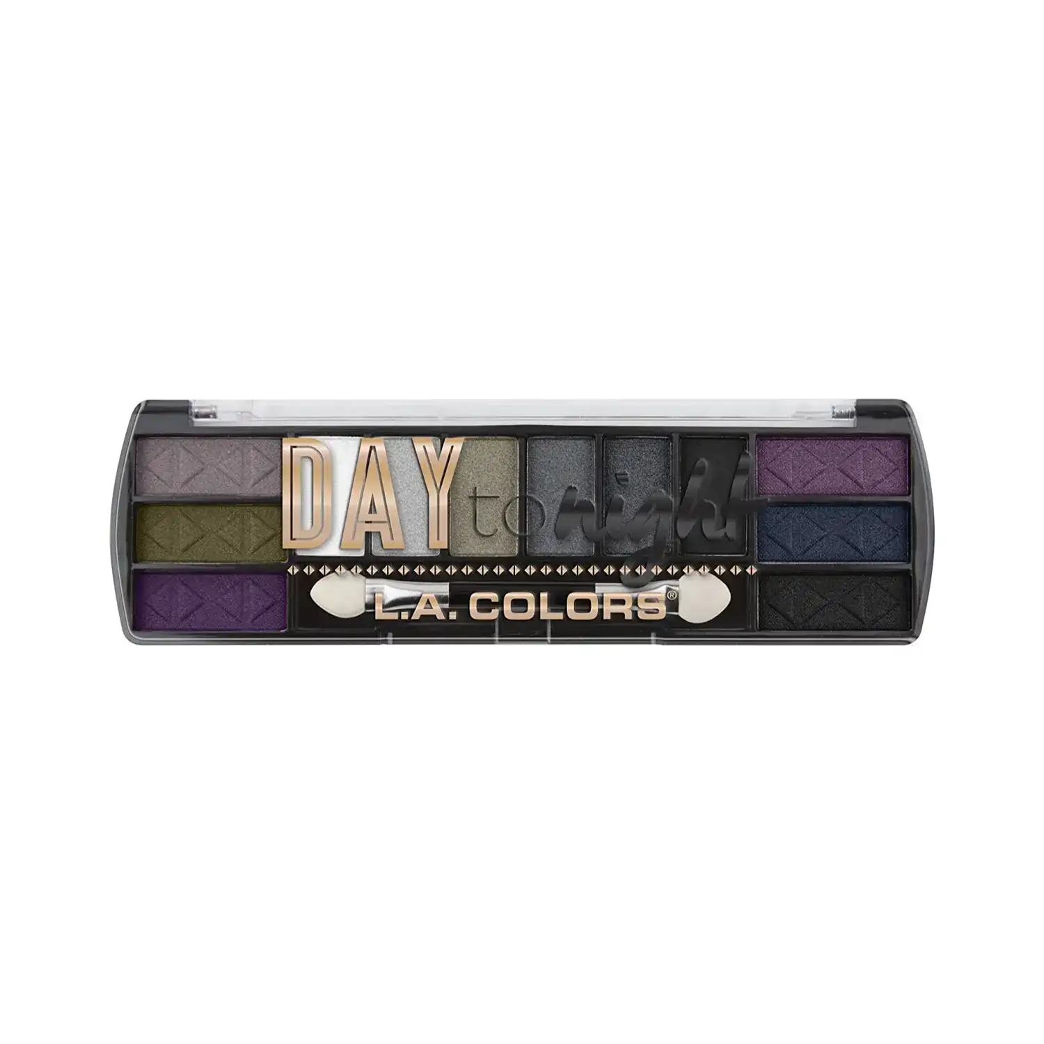 Buy L.A. Colors Day To Night 12 Color Eyeshadow Palette - Nightfall (8g ...