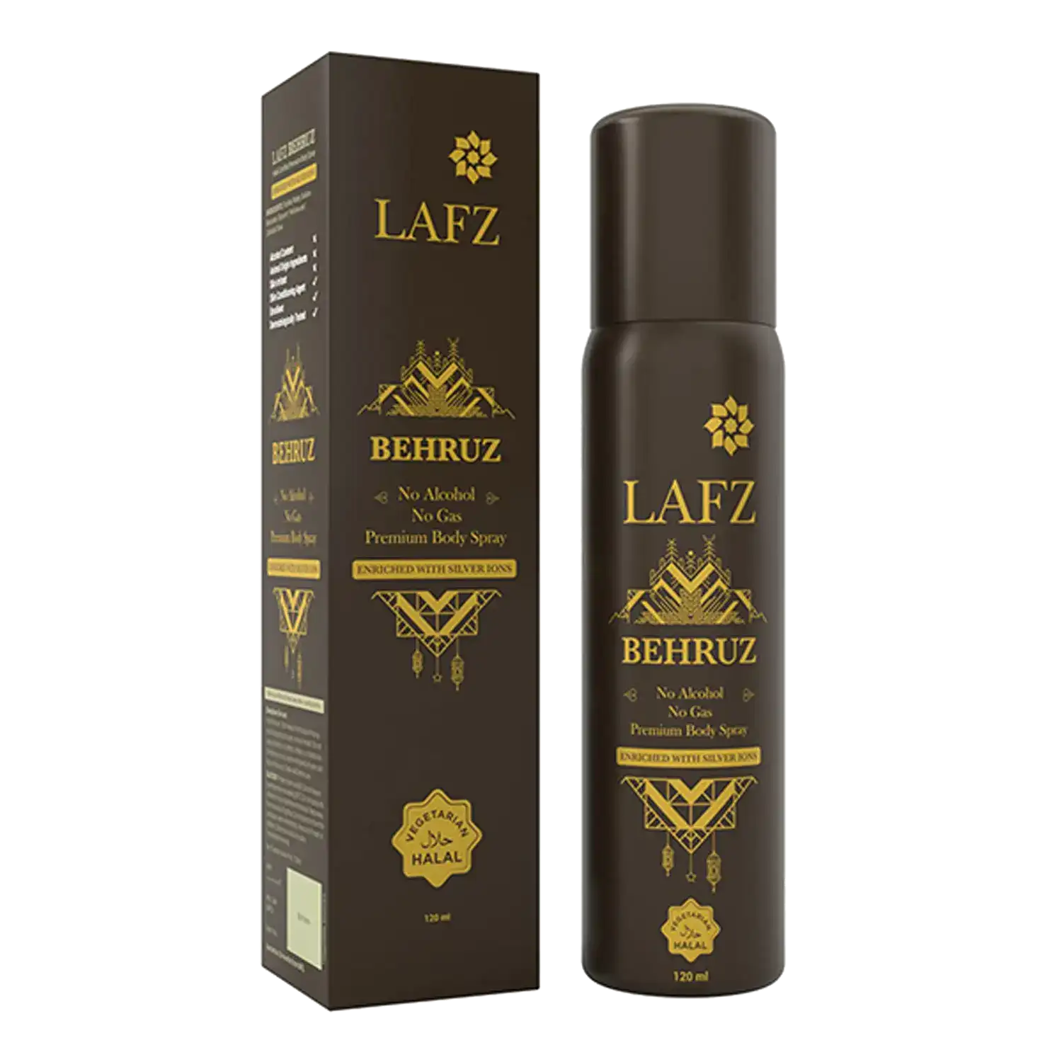 Buy LAFZ Behruz No Alcohol No Gas Premium Body Spray (120ml) Online at Best Price in India on ...