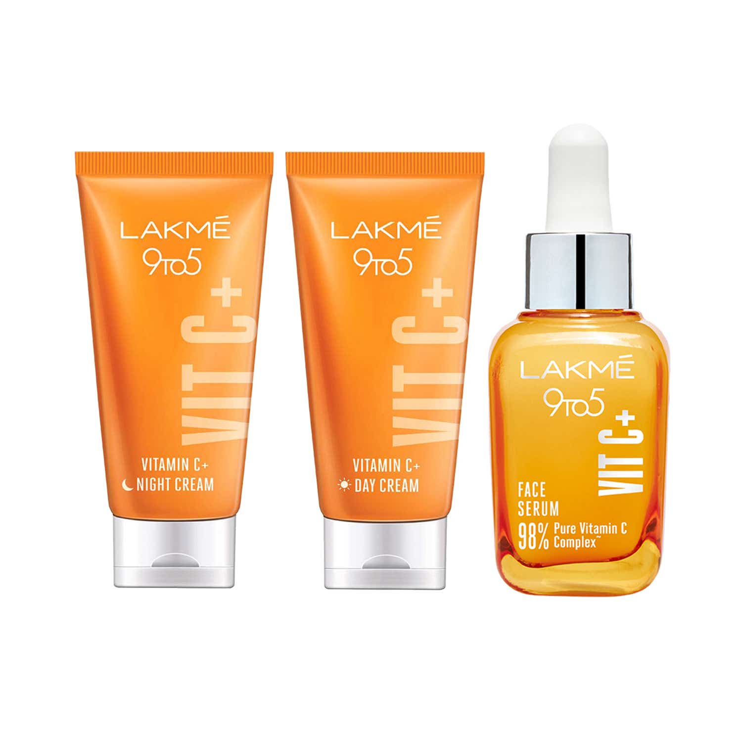 Lakme 9To5 Vitamin C - AM PM Combo with Mini Serum