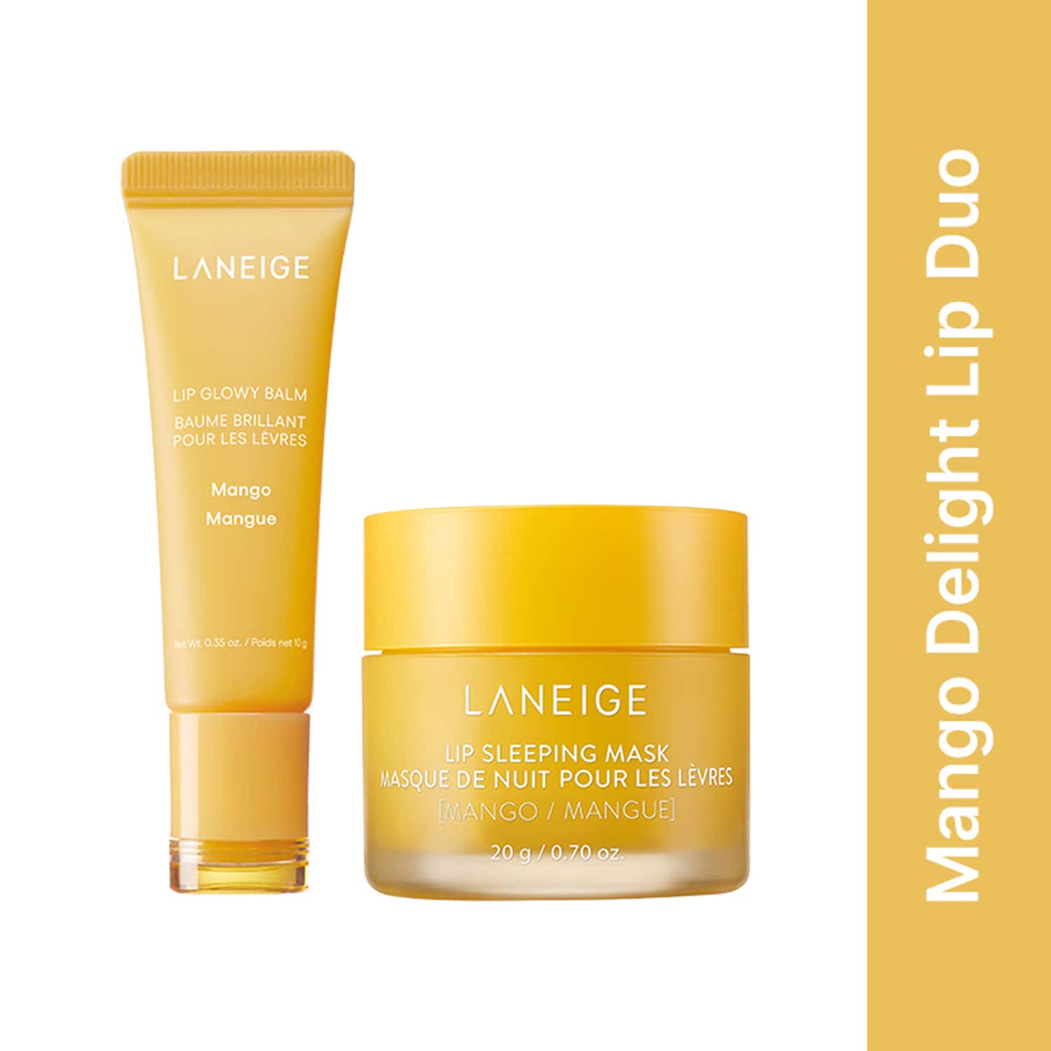 Laneige Mango Delight Lip Duo Combo