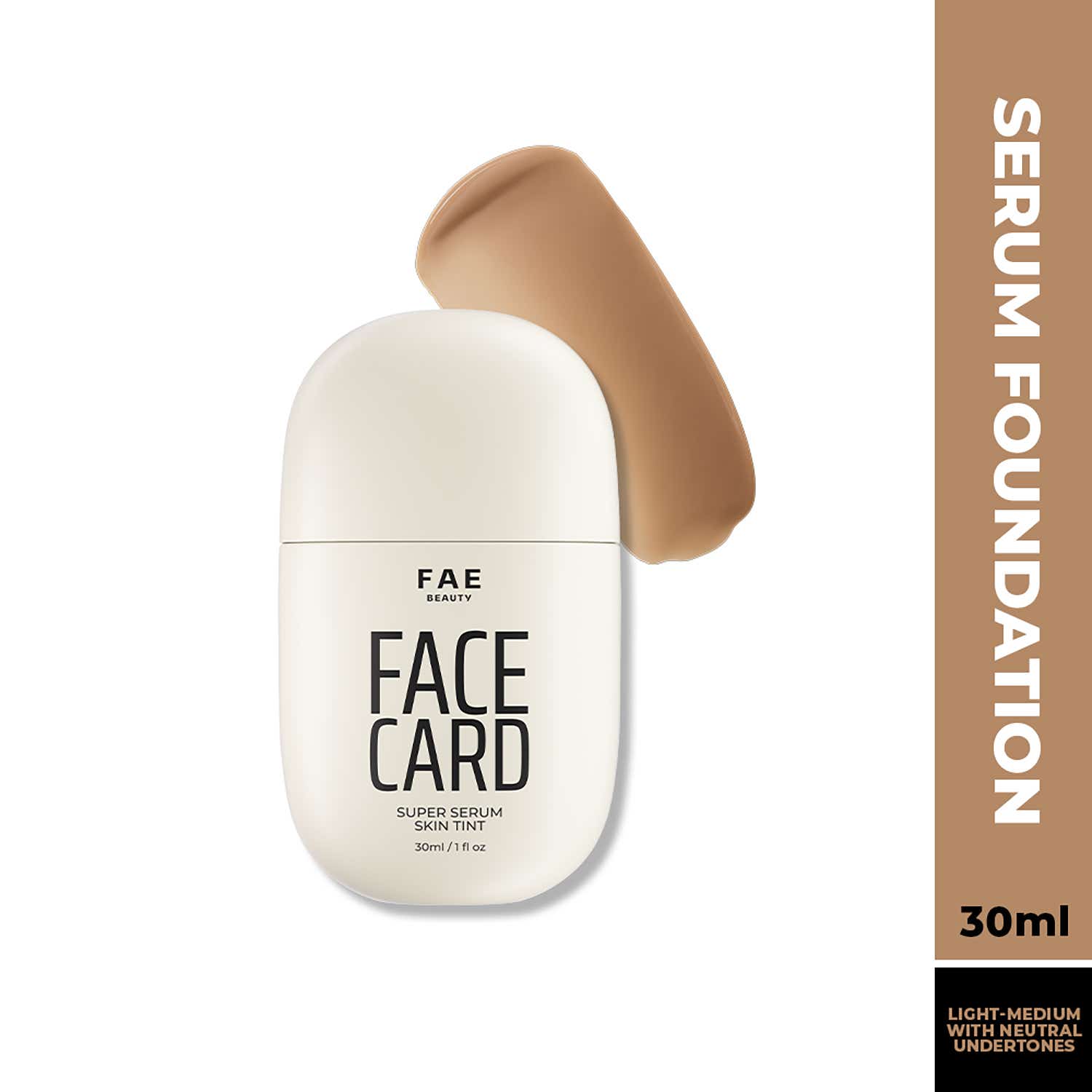 Buy FAE BEAUTY Face Card Serum Skin Tint: Skin-like Foundation - 31N ...