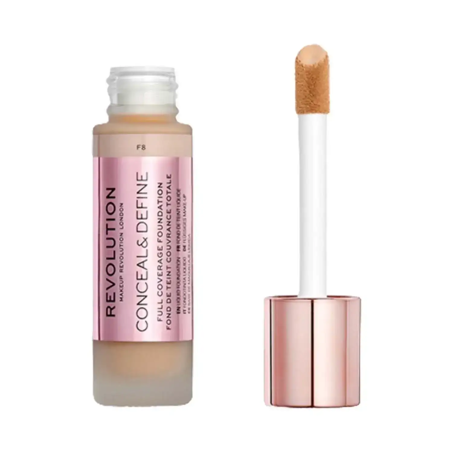 Buy Makeup Revolution Conceal And Define Foundation - F8 (23ml) Online ...