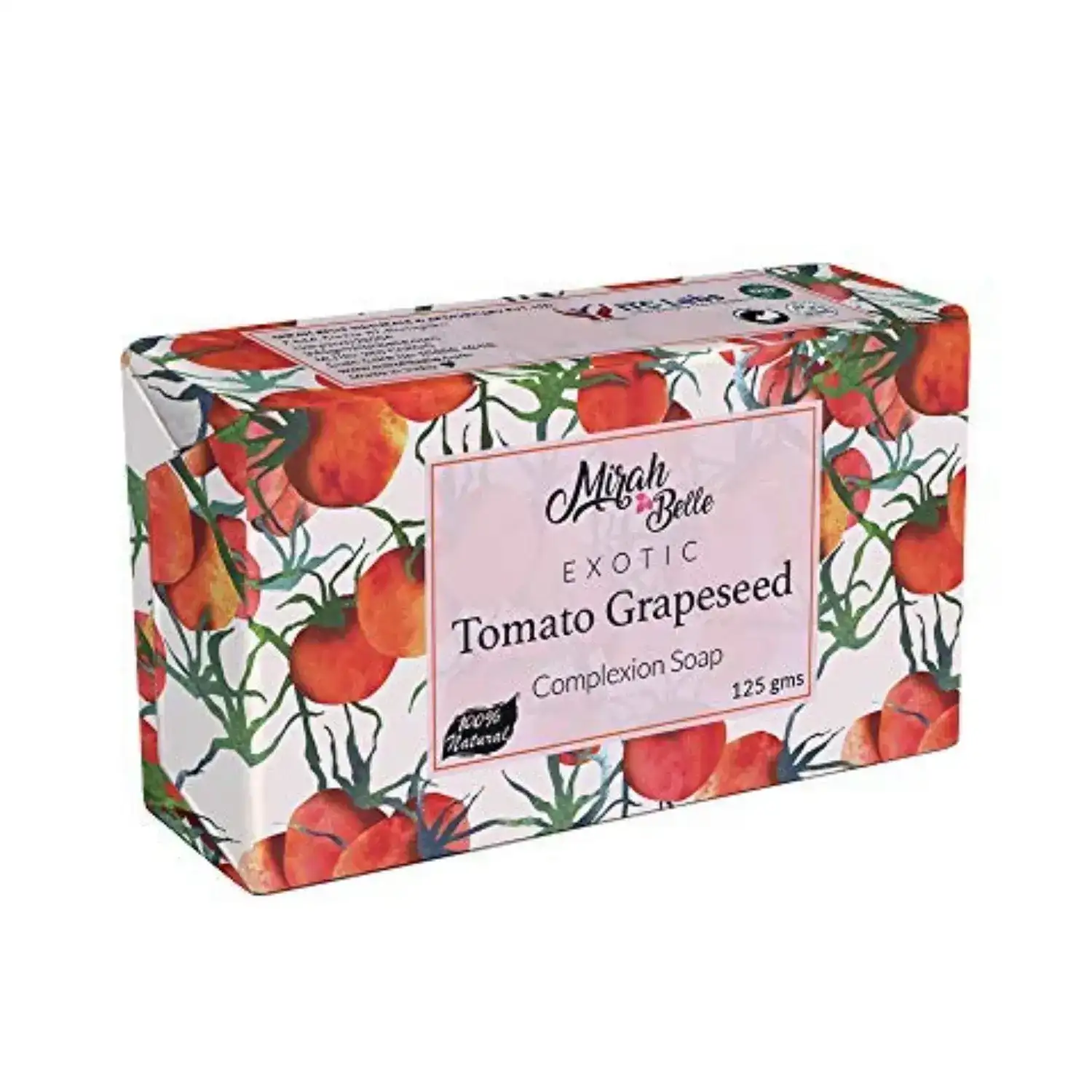 Buy Mirah Belle Organic Exotic Tomato Grapeseed Complexion Soap (125g ...