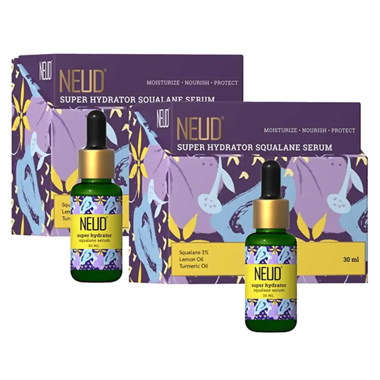 Buy NEUD Super Hydrator Squalane Serum 2 Packs (30ml) Online at Best ...