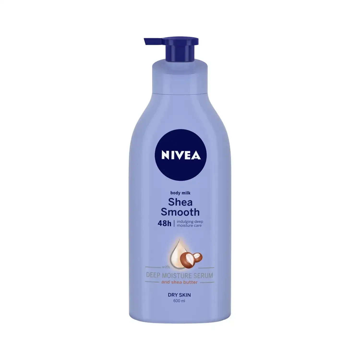 Nivea Shea Smooth Milk Body Lotion (600ml)