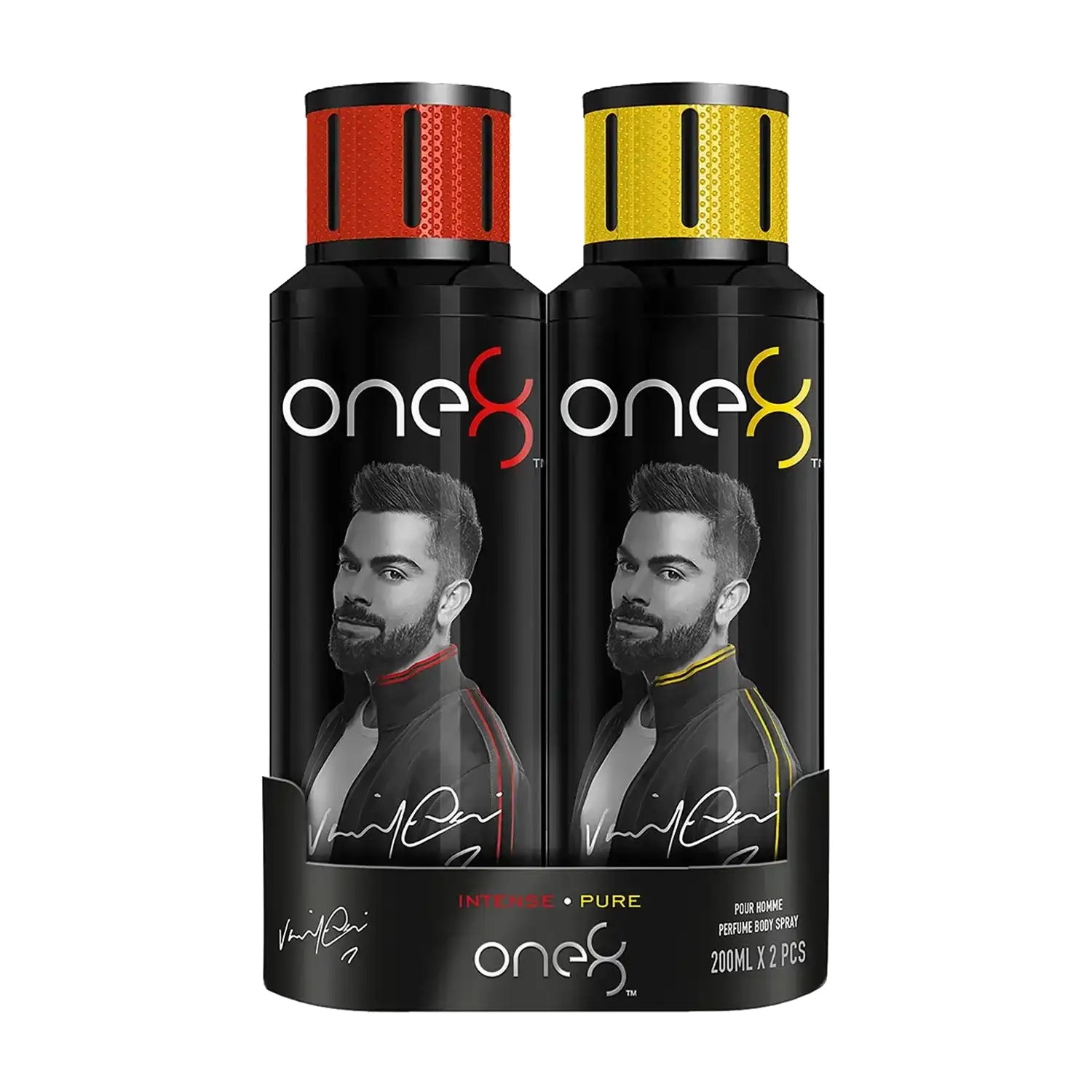 Buy One8 Intense and Pure Deodorant Combo Set (400ml) Online at Best ...
