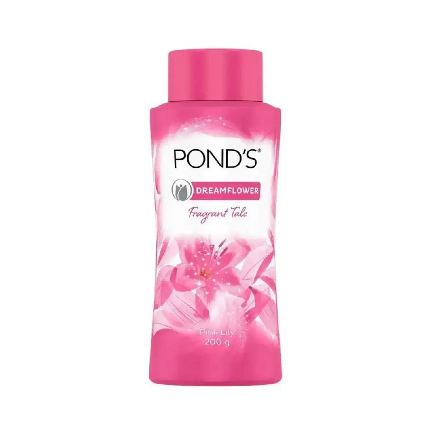 Pond's Dreamflower Fragrant Pink Lily Talc Powder - (200g)
