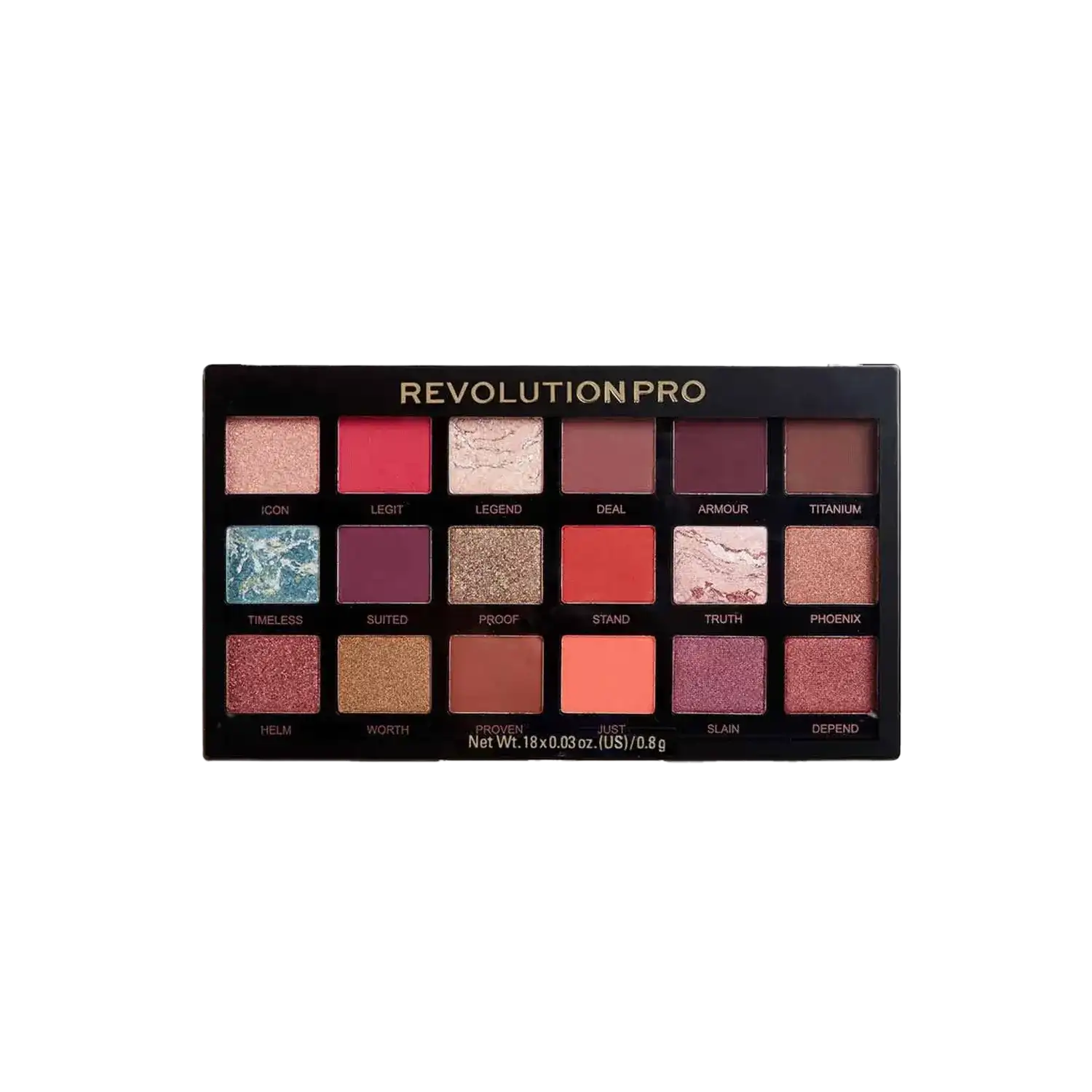 Revolution Pro Regeneration Eye Palette - Legendary (14.4g)