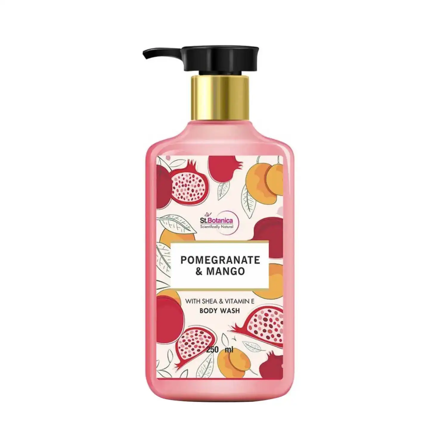 St.Botanica Pomegranate & Mango Body Wash (250ml)
