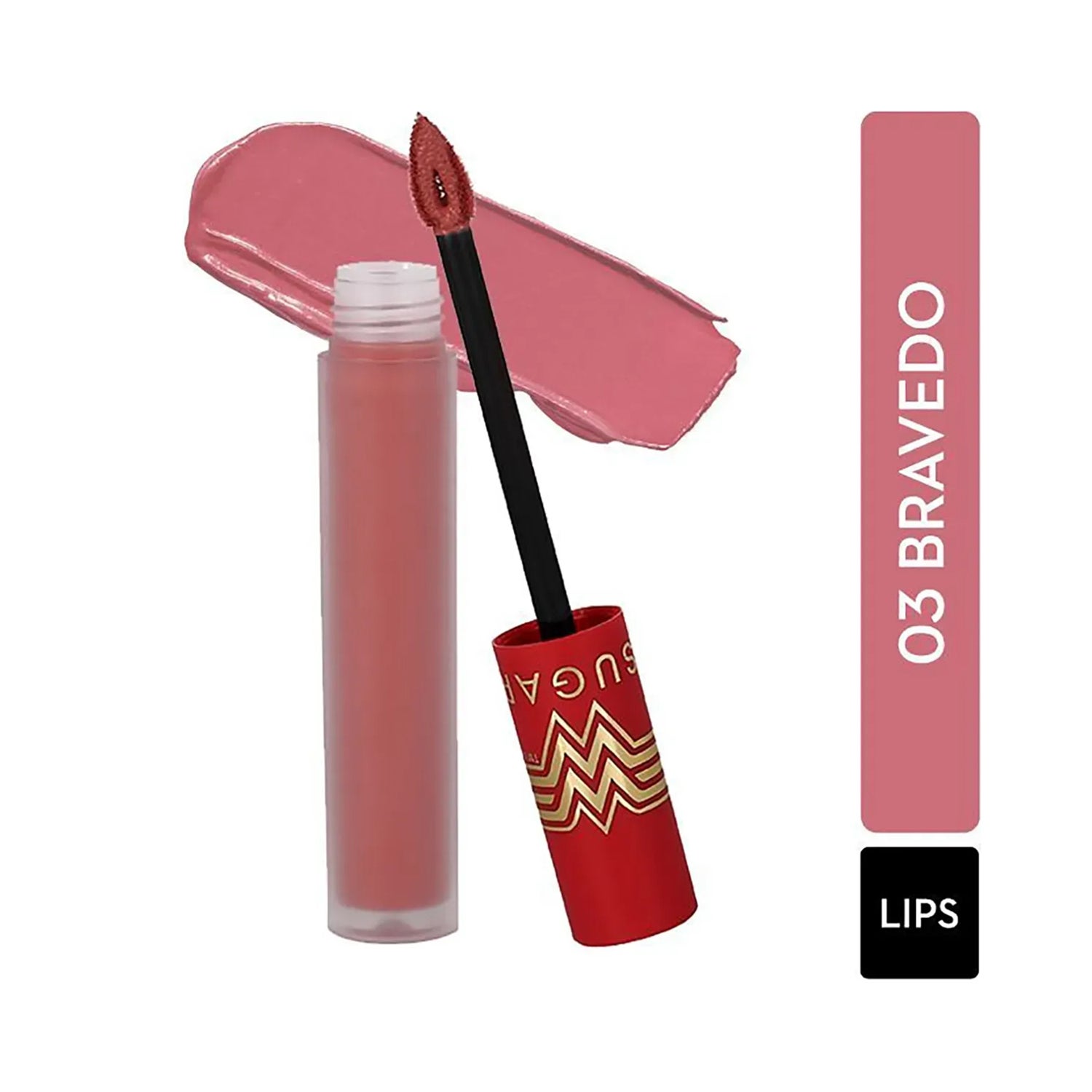 Buy Sugar Wonder Woman 24-Hr Liquid Lipstick - 03 Bravedo (3.5g) Online at Best Price in India ...