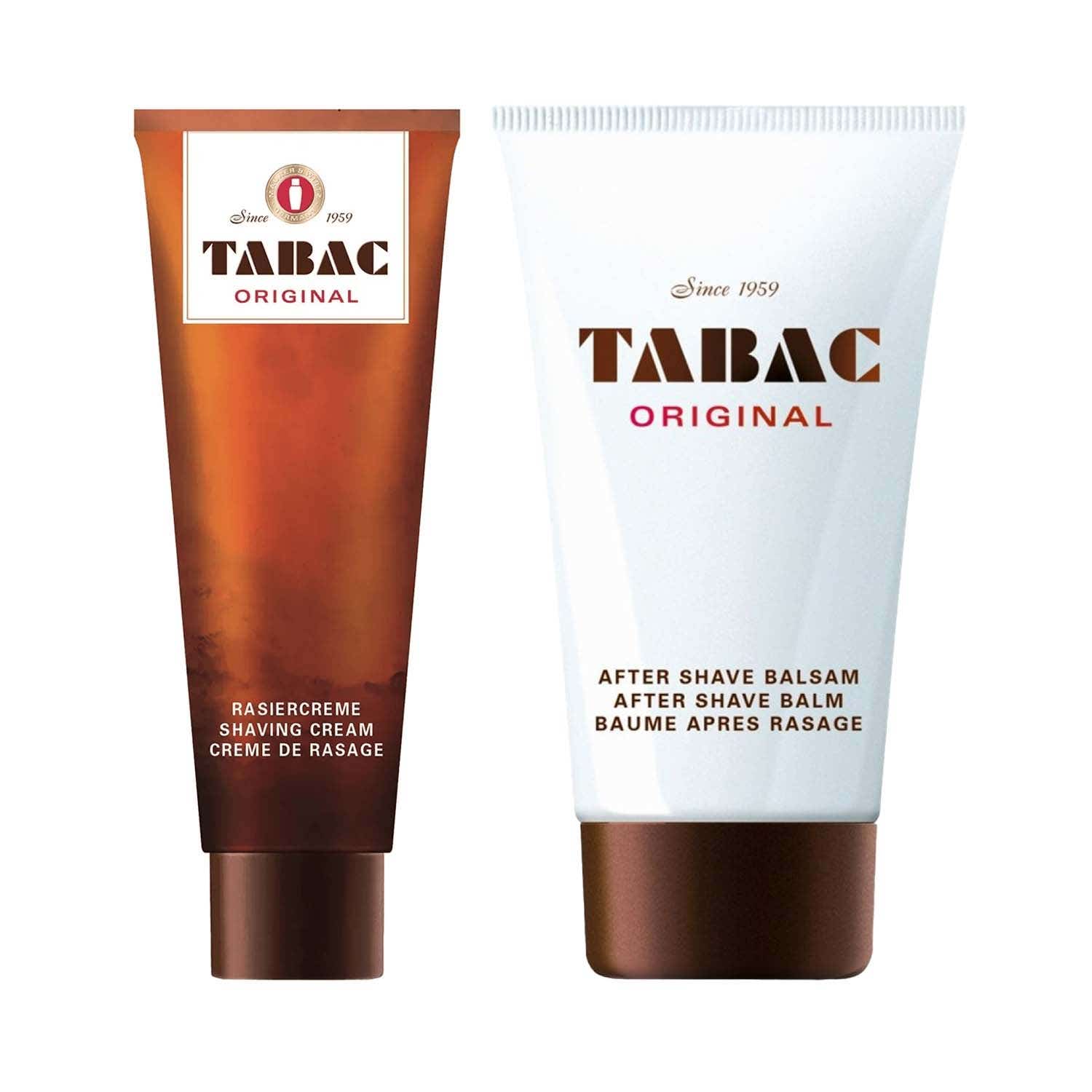 Tabac Original Shaving Cream (100 ml) & Original After Shave Balm (75 ...