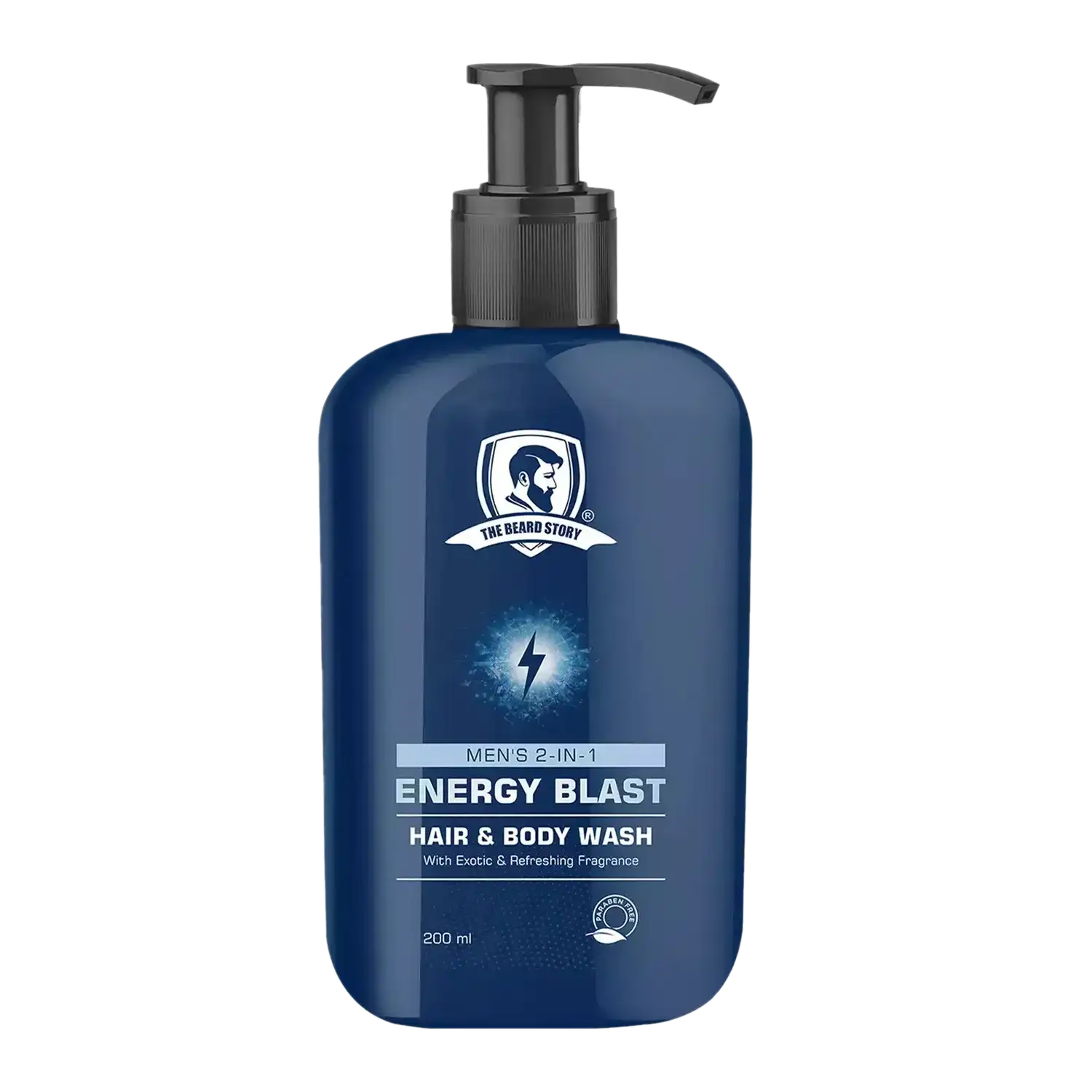 Buy The Beard Story Men's 2 in 1 Energy Blast Hair & Body Wash (200ml ...