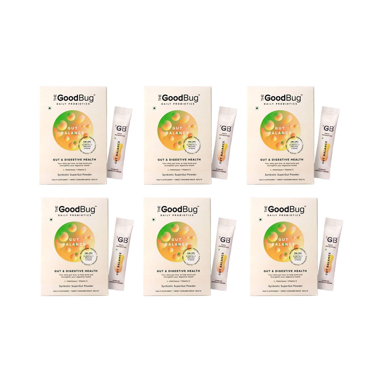 Buy The Good Bug Gut Balance Supergut Powder For Gut And Digestive Health Pack Of 6 X 15 Sachet