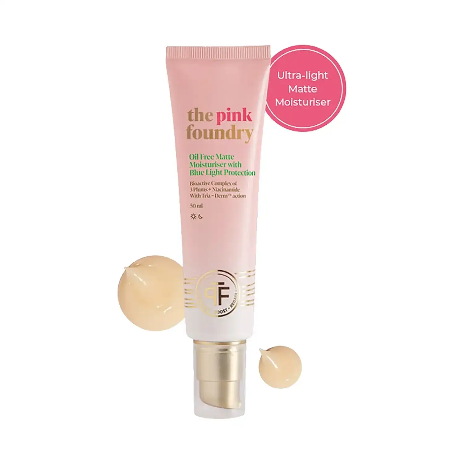 The Pink Foundry Oil Free Matte Moisturiser (50ml)