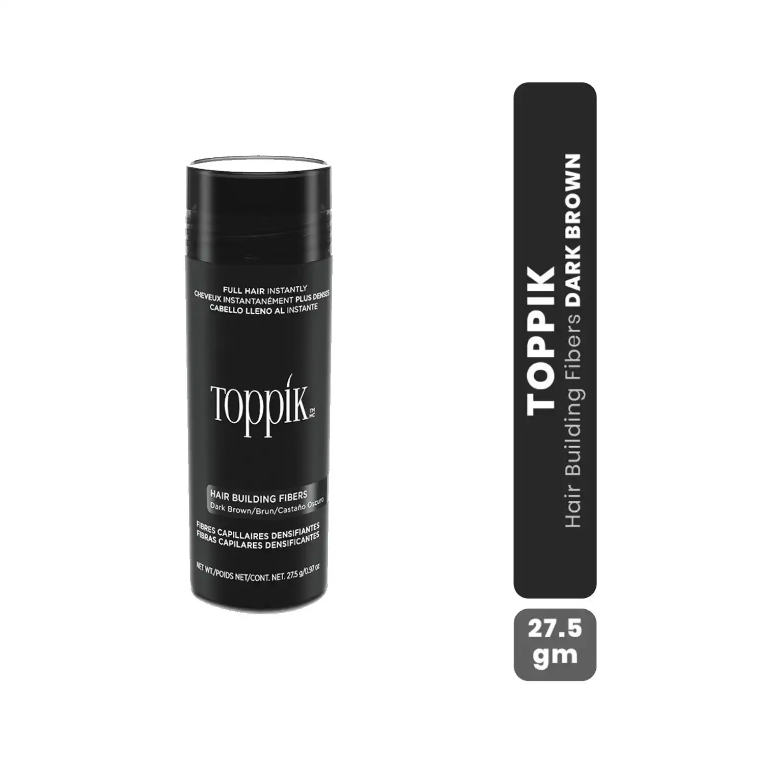 Buy Toppik Hair Building Fibers - Dark Brown (12g) Online at Best Price ...