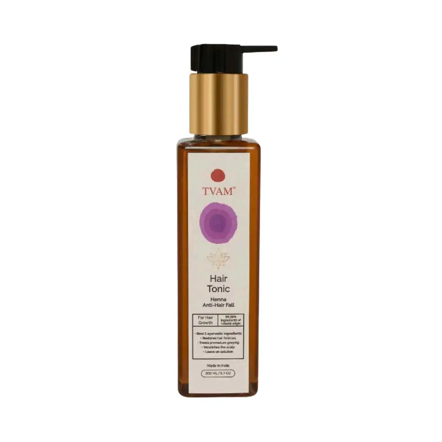 Buy TVAM Henna Anti Hair Fall Hair Tonic (200ml) Online at Best Price ...