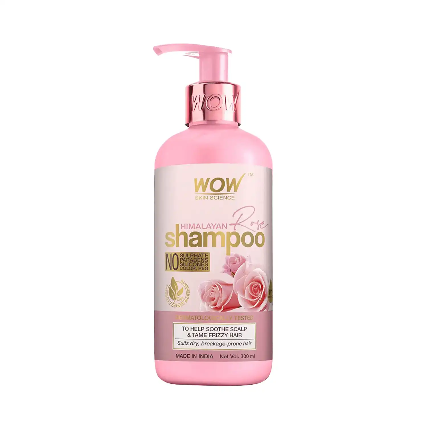 Buy WOW Skin Science Himalayan Rose Shampoo (300ml) Online at Best ...