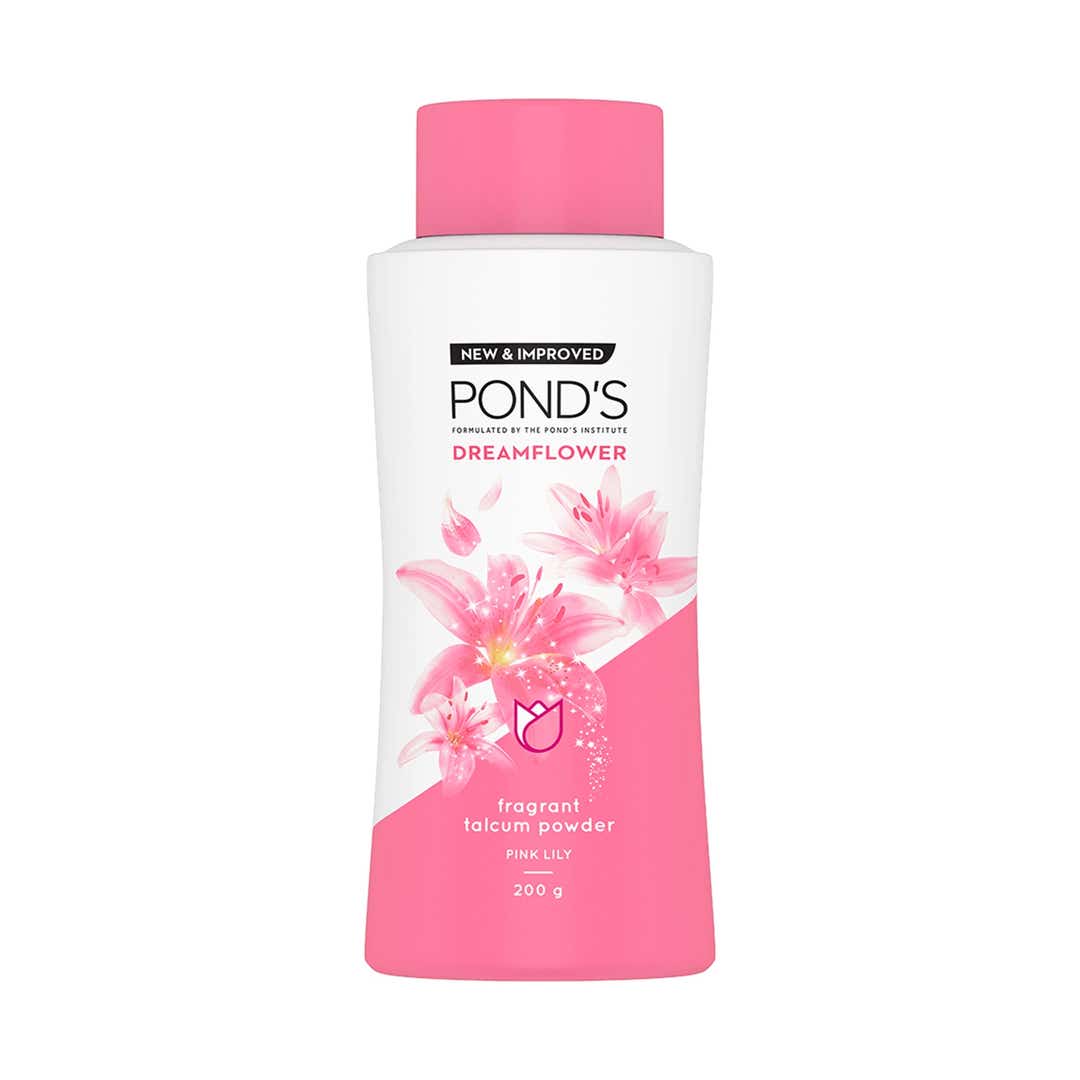 Buy Pond's Dreamflower Fragrant Pink Lily Talc Powder - (200g) Online ...