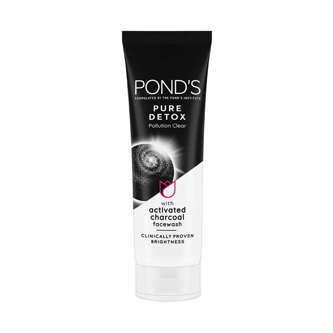 Buy Pond's Pure Detox Anti-Pollution Purity Face Wash With Activated ...