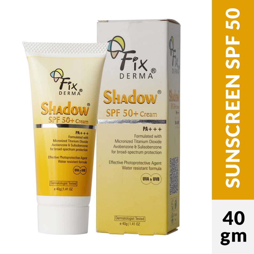 Buy Fixderma Shadow SPF 50+ Cream - (40g) Online at Best Price in India ...