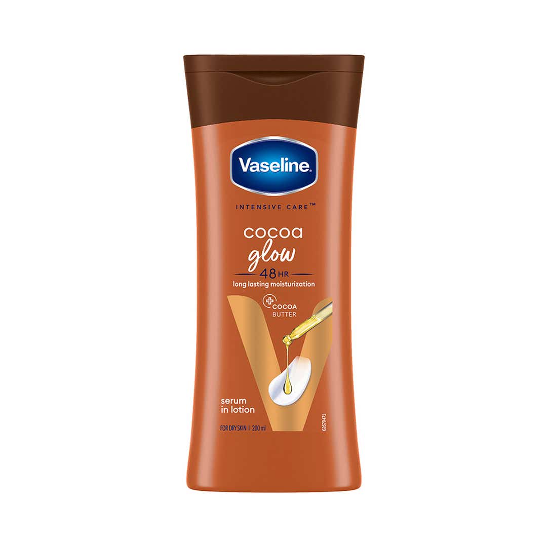 Buy Vaseline Intensive Care Cocoa Glow Body Lotion - (200ml) Online at ...