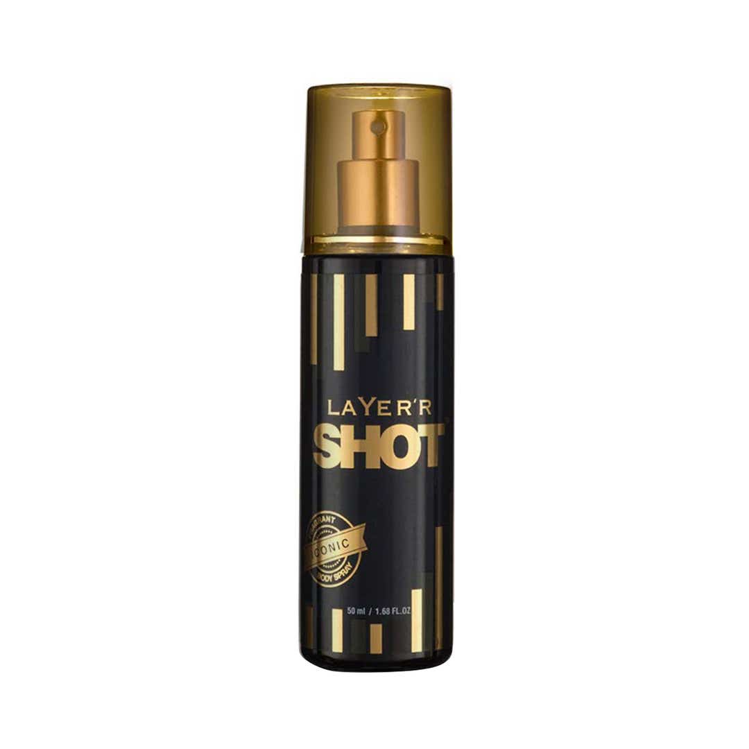 Buy Layer'r Shot Gold Iconic Body Spray (50ml) Online at Best Price in ...
