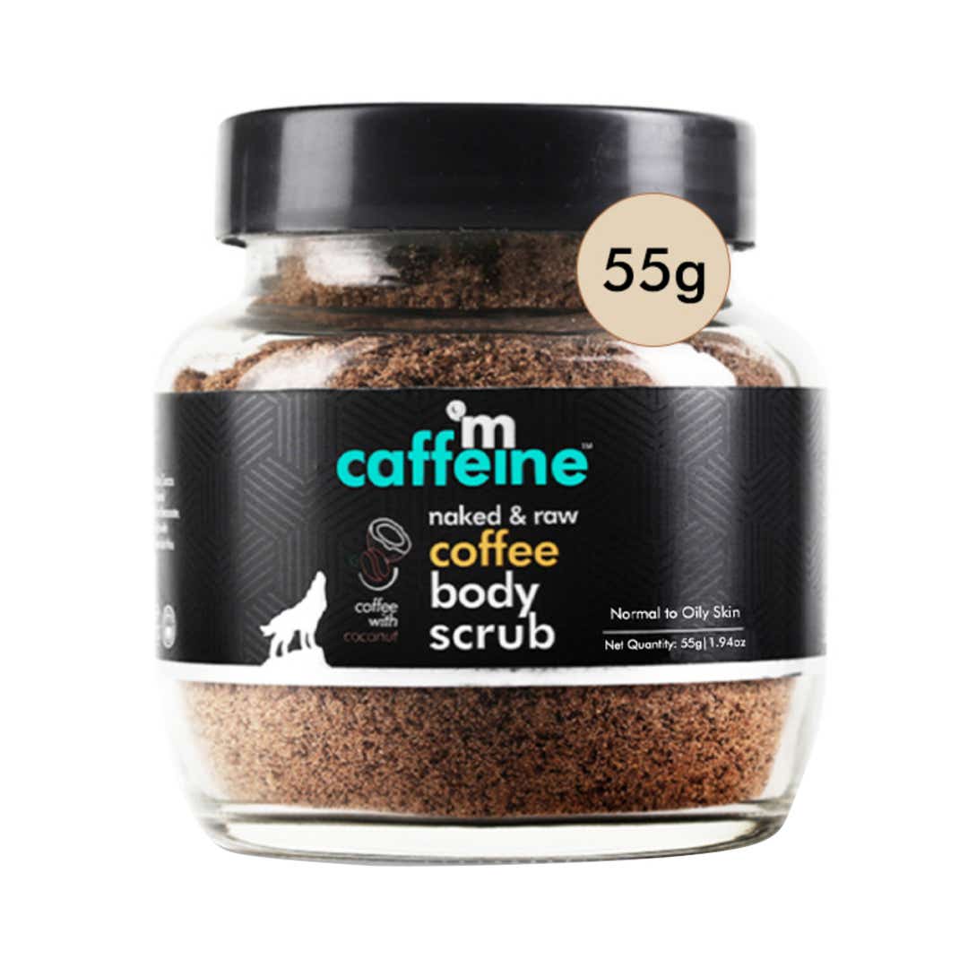 Buy mCaffeine Exfoliating Coffee Body Scrub (55g) Online at Best Price ...