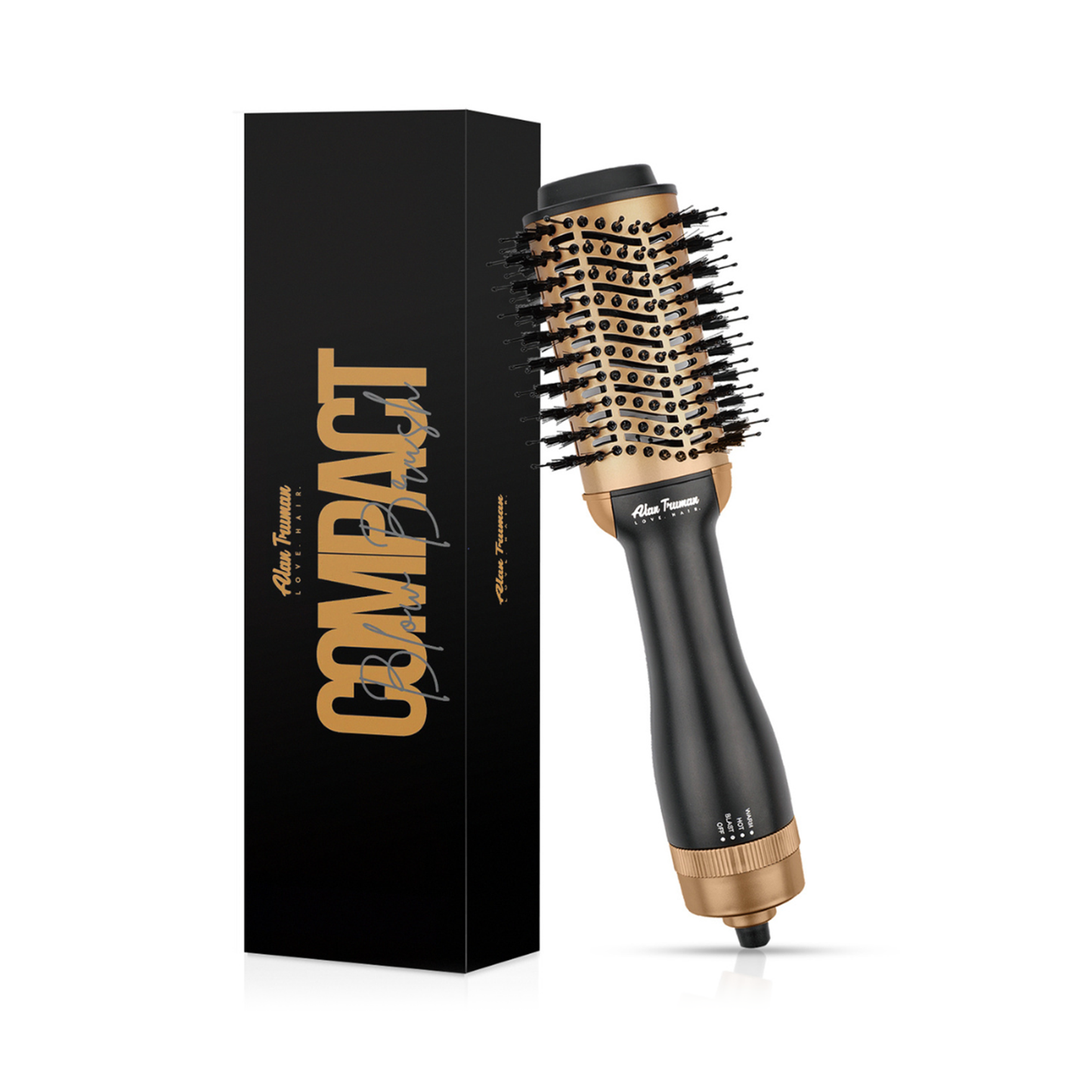 Buy Alan Truman Compact Blow Brush - Gold (1 Pc) Online at Best Price ...