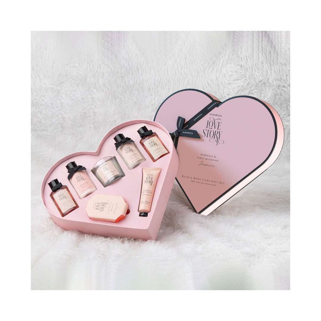 Kimirica Love Story Moment Gift Set for Men & Women Luxury Bath and ...