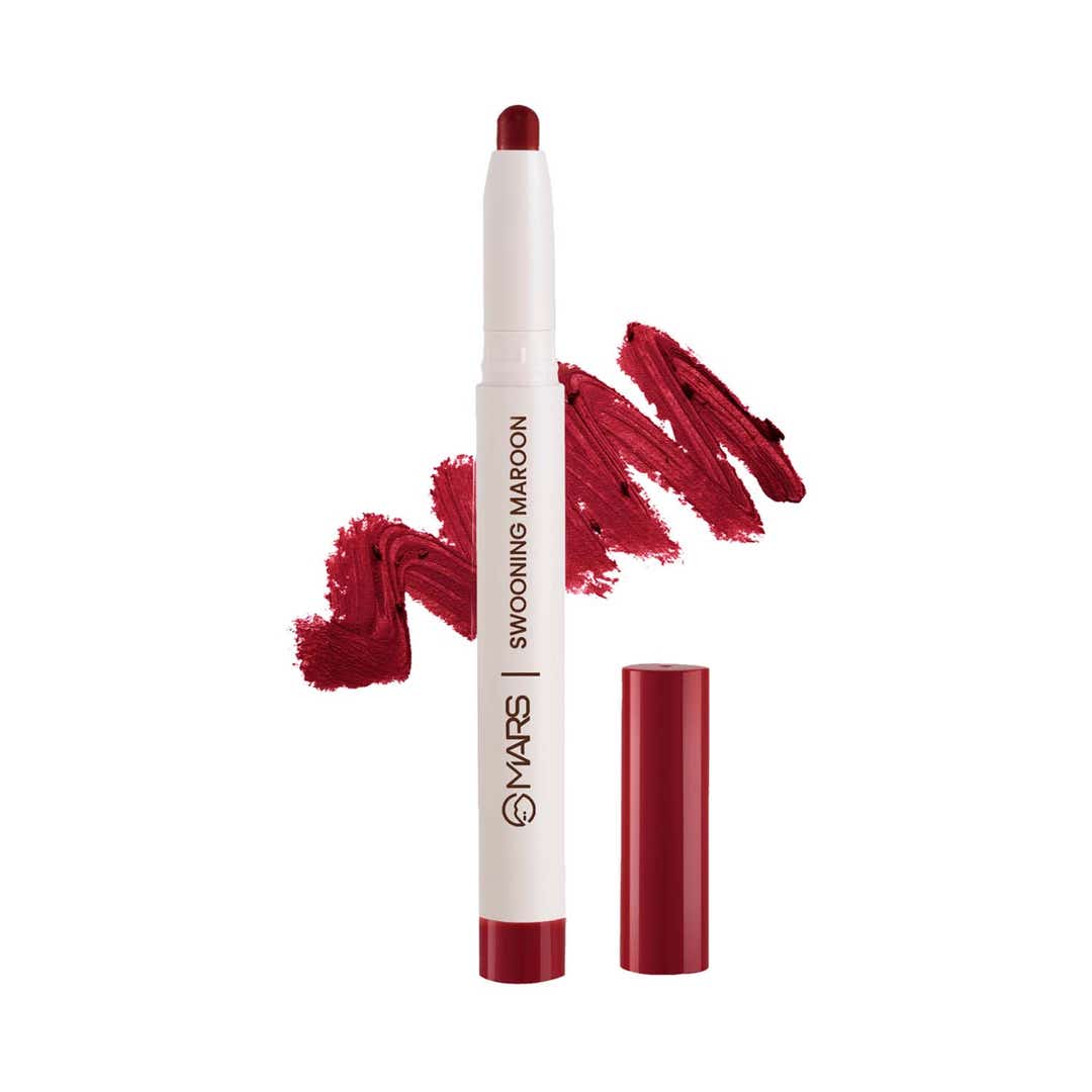 Buy MARS Poppins Retractable Lip Crayon - 17 Swooning Maroon (1.3g ...