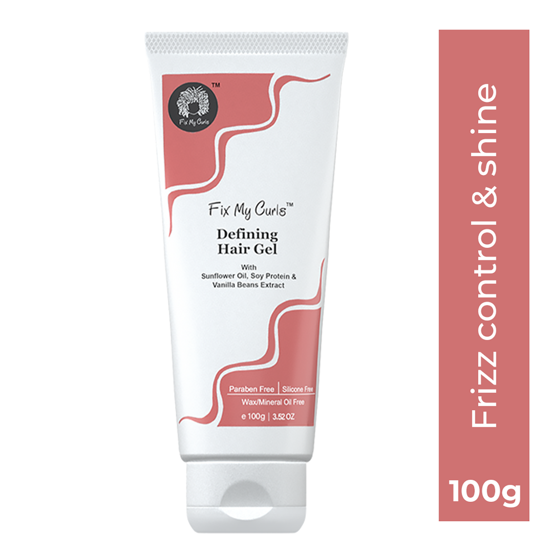 Buy Fix My Curls Defining Hair Gel For Curly And Wavy Hair (100 g ...