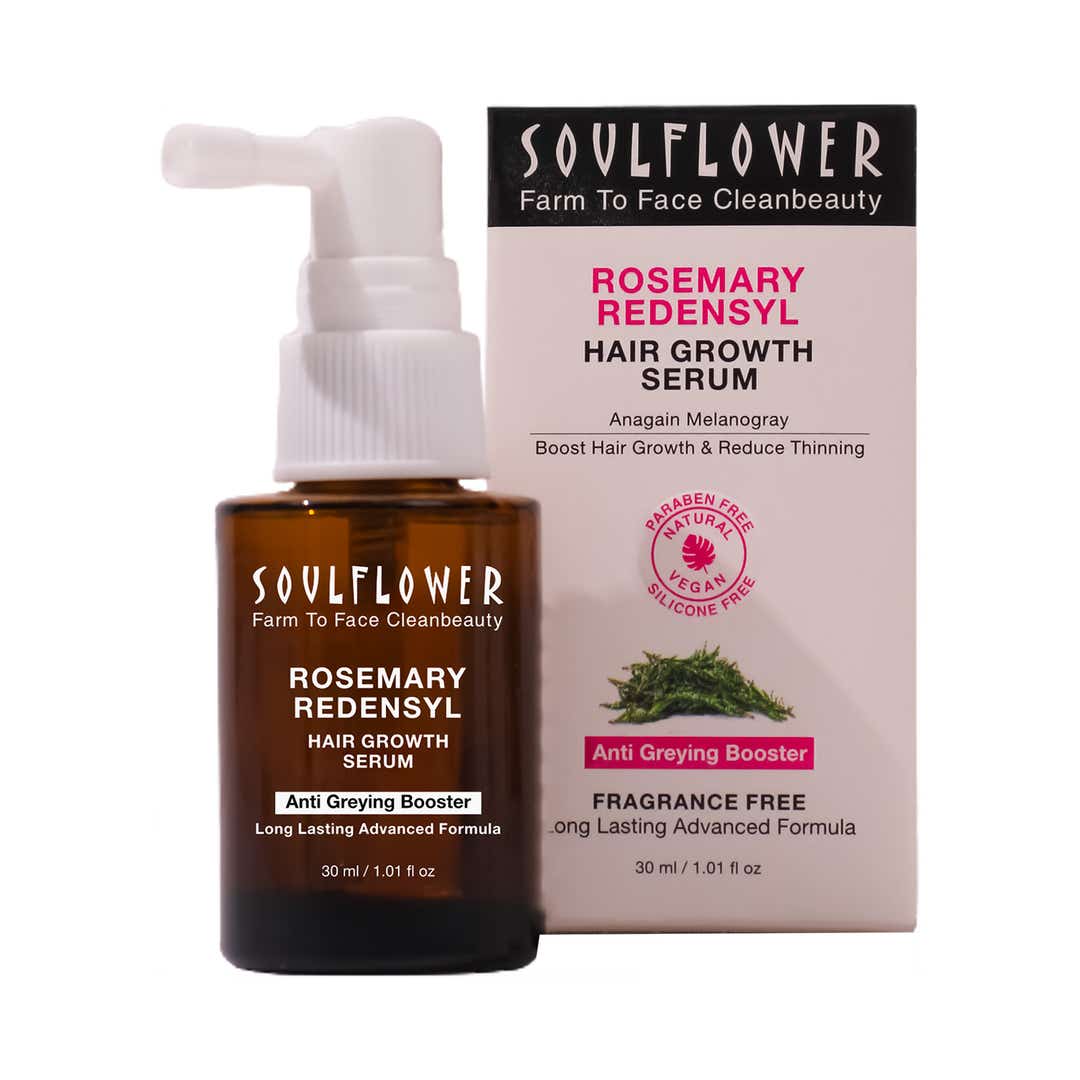 Buy Soulflower Rosemary Redensyl Hair Growth Serum (30 ml) Online at ...