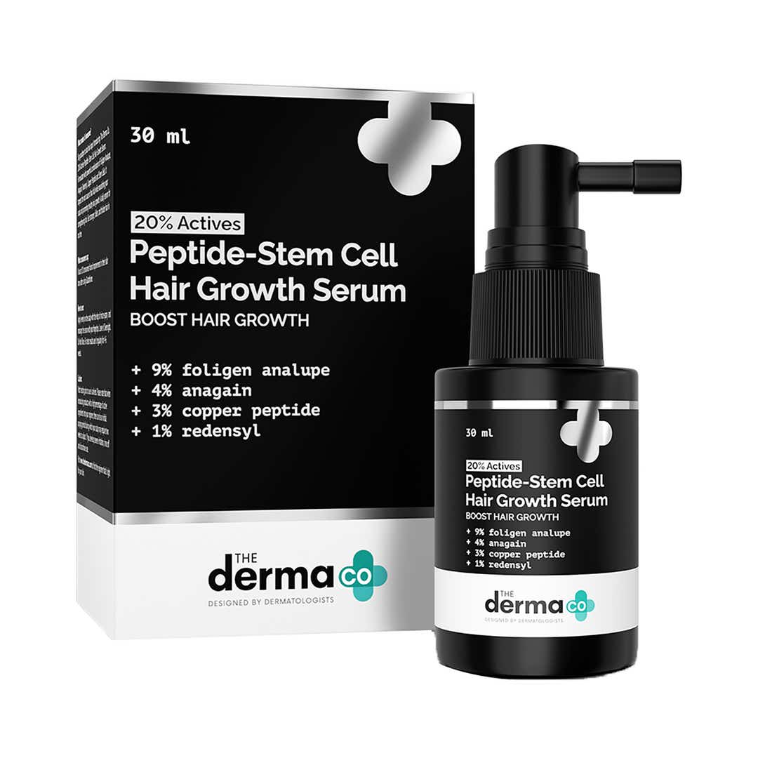 Buy The Derma Co 20% Actives Peptide-Stem Cell Hair Growth Serum with ...