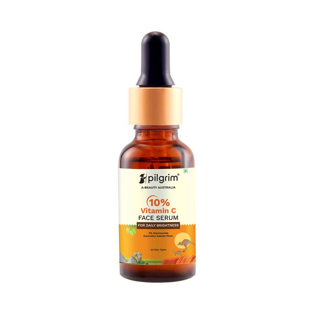 Buy Pilgrim 10% Vitamin C Face Serum For Daily Brightness (30 ml ...