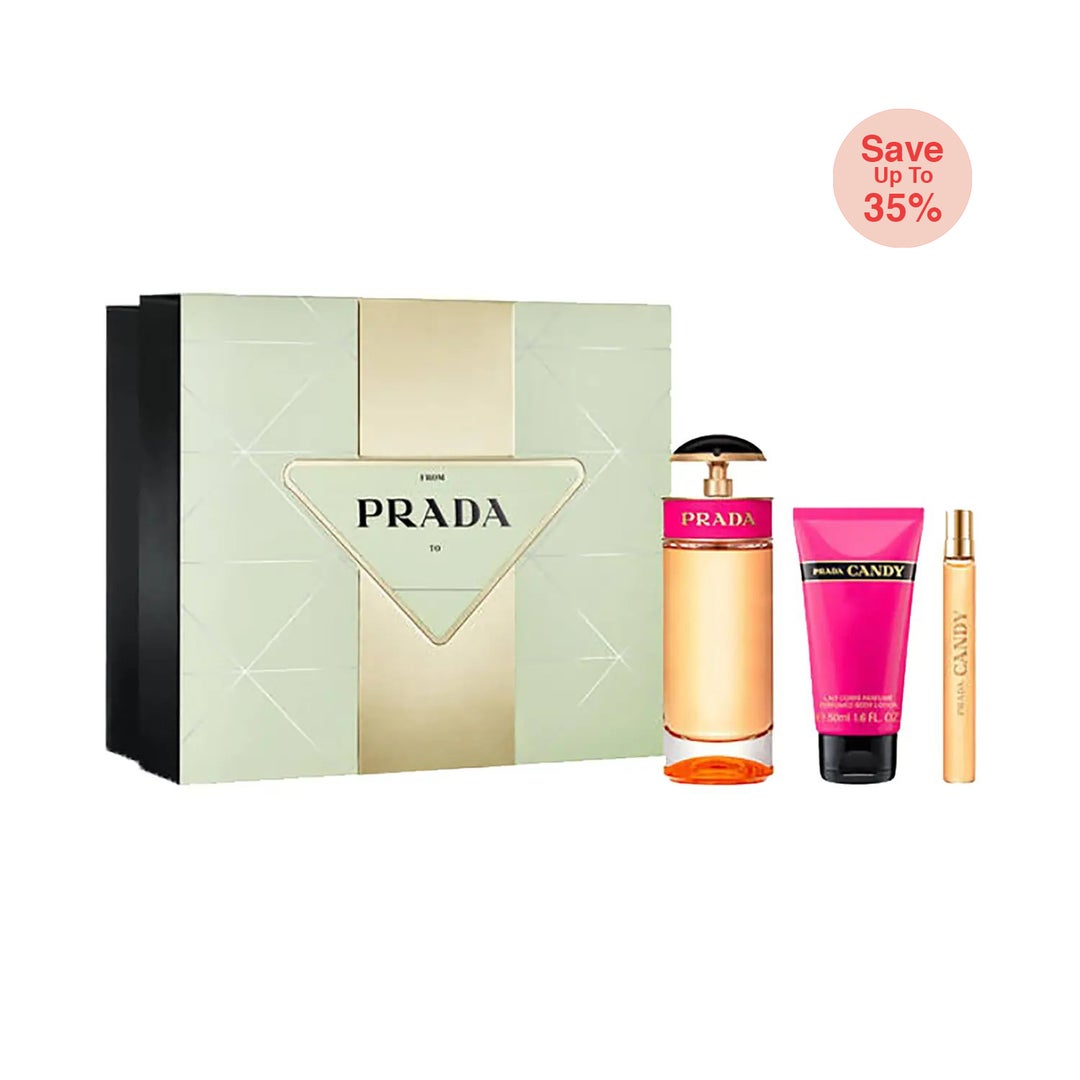 Buy Prada Candy Eau De Parfum Gift Set (3Pcs) Online at Best Price in ...