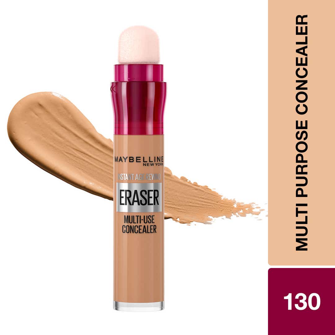 Buy Maybelline New York Instant Age Rewind Eraser Multi Use Concealer - 130 Medium (6ml) Online ...