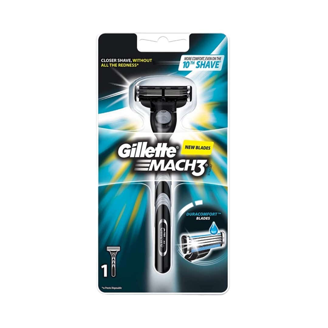Buy Gillette Mach 3 New Blade Razor (1Pc) Online at Best Price in India ...