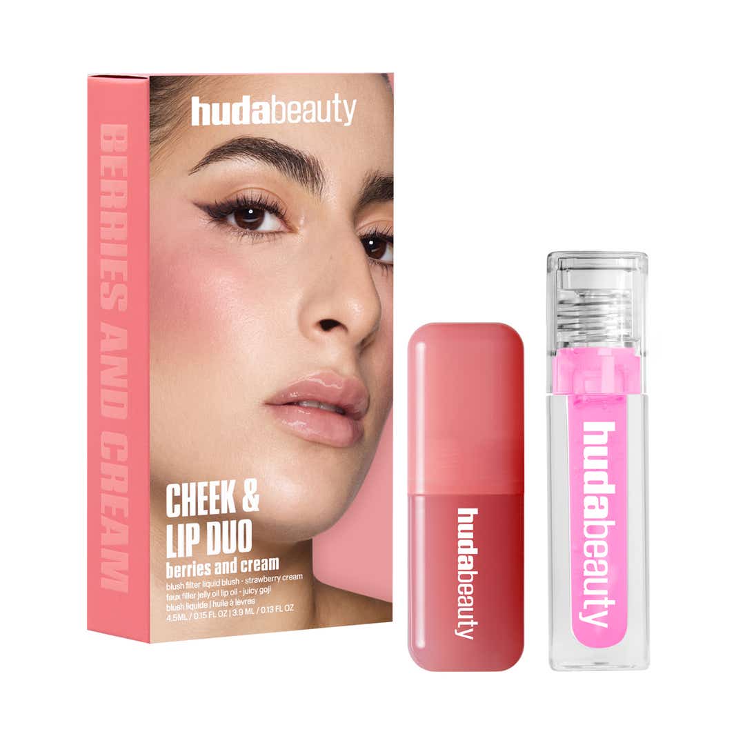 Buy Huda Beauty Cheek & Lip Duo - Berries And Cream (2 pcs) Online at ...