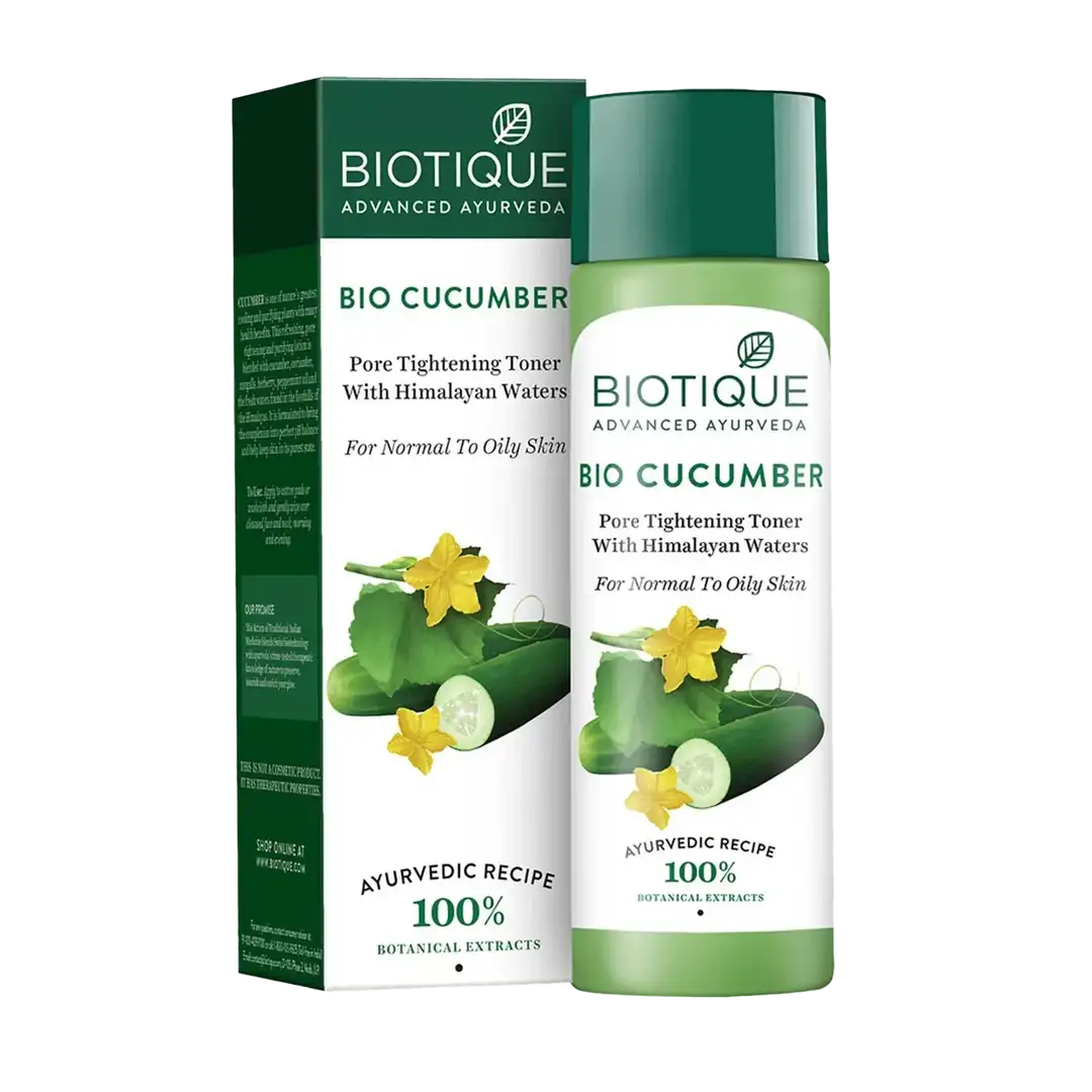 Buy Biotique Bio Cucumber Pore Tightening Toner With Himalaya Waters ...