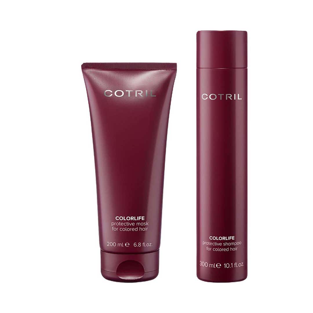 Buy Cotril Color Life Shampoo (300 ml) + Hair Mask (300 ml) Combo ...